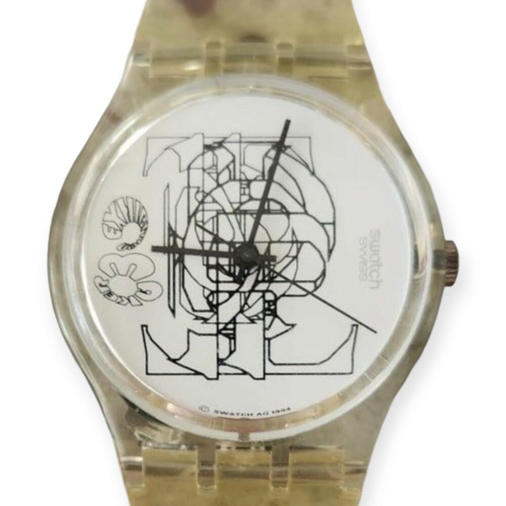 Vintage Swatch Artist Collection Watch "Graphickers" … - Gem